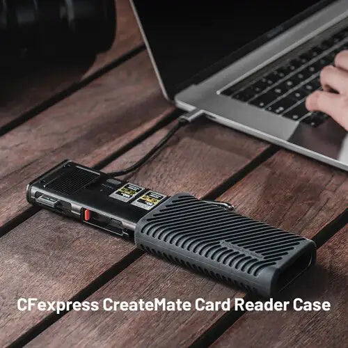 PGYTECH CreateMate CFexpress Type A/SD Card Reader Case (Moss Green ...